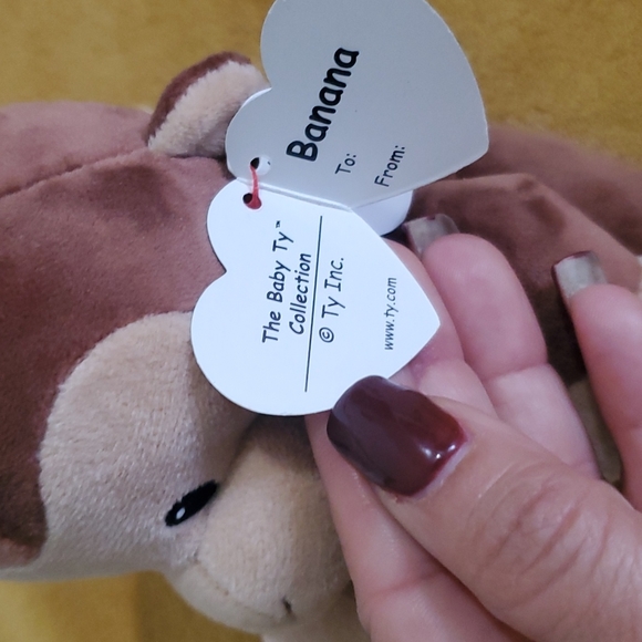 TY Beanie | Toys | Ty Banana Baby Plush | Poshmark